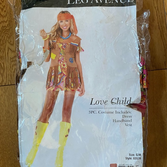 Leg Avenue | Dresses | Leg Avenue Love Child 6s Costume | Poshmark